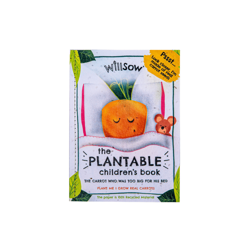 Willsow Plantable Carrot Book