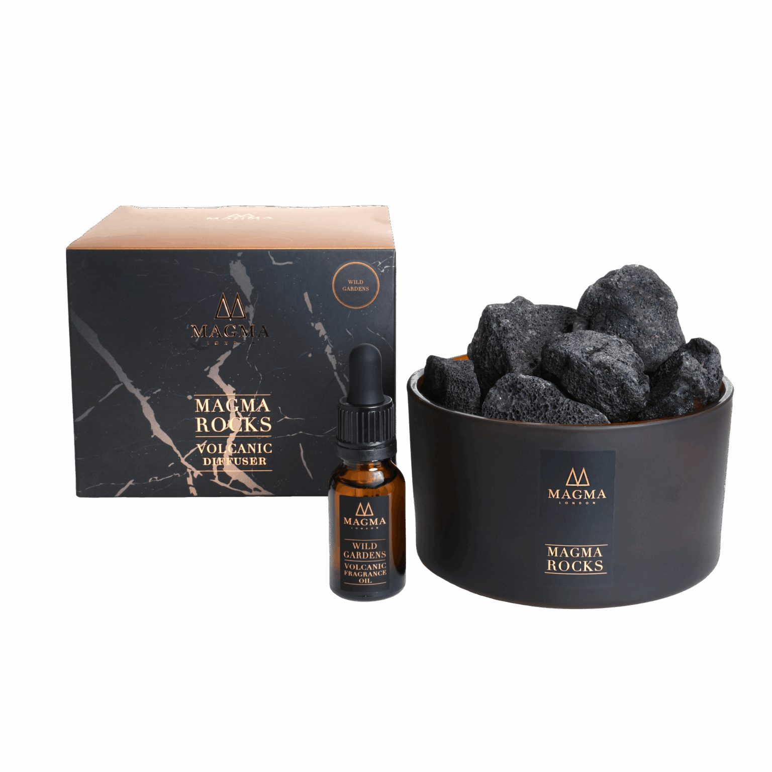 Volcanic Rock Diffuser - Wild Gardens
