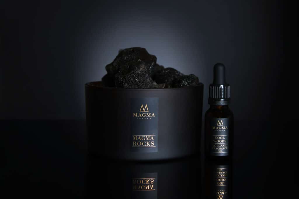 Volcanic Rock Diffuser - Cool Woods