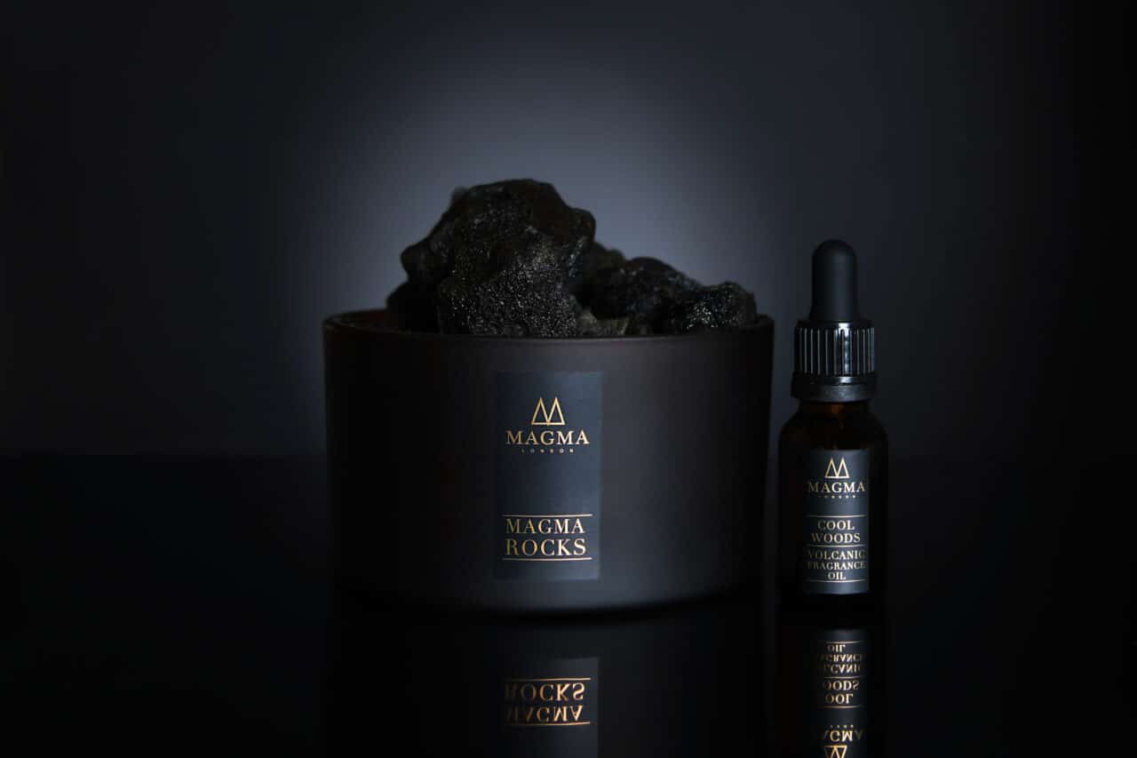 Volcanic Rock Diffuser - Cool Woods