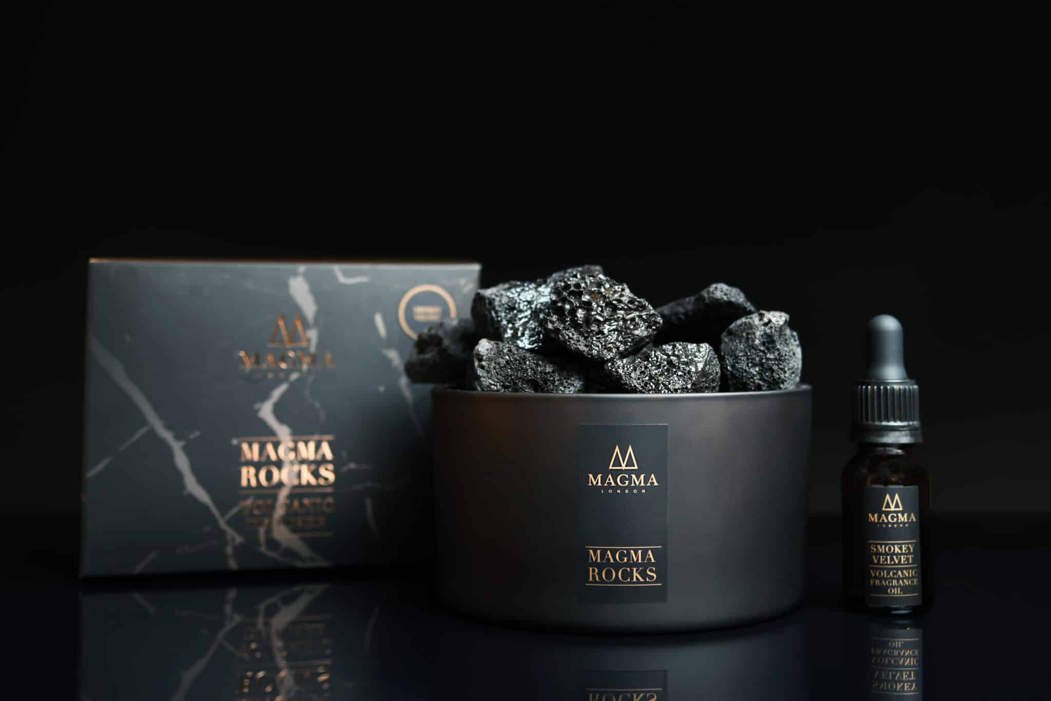 Volcanic Rock Diffuser - Smokey Velvet - One and Every