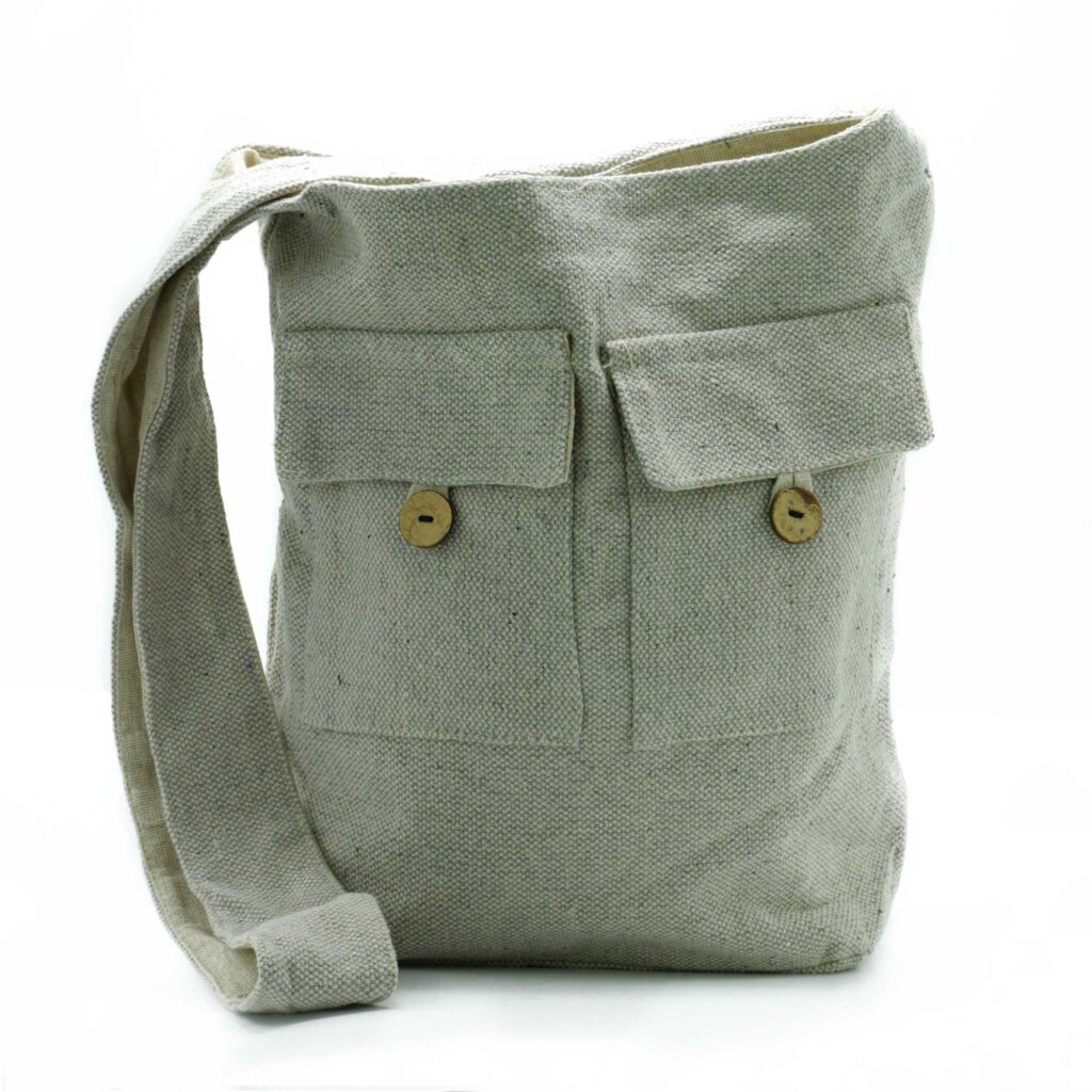 Large Stone Two-Pocket Bag – Sleek & Versatile