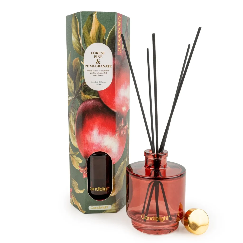 Forest Pine & Pomegranate Reed Diffuser – 200ml