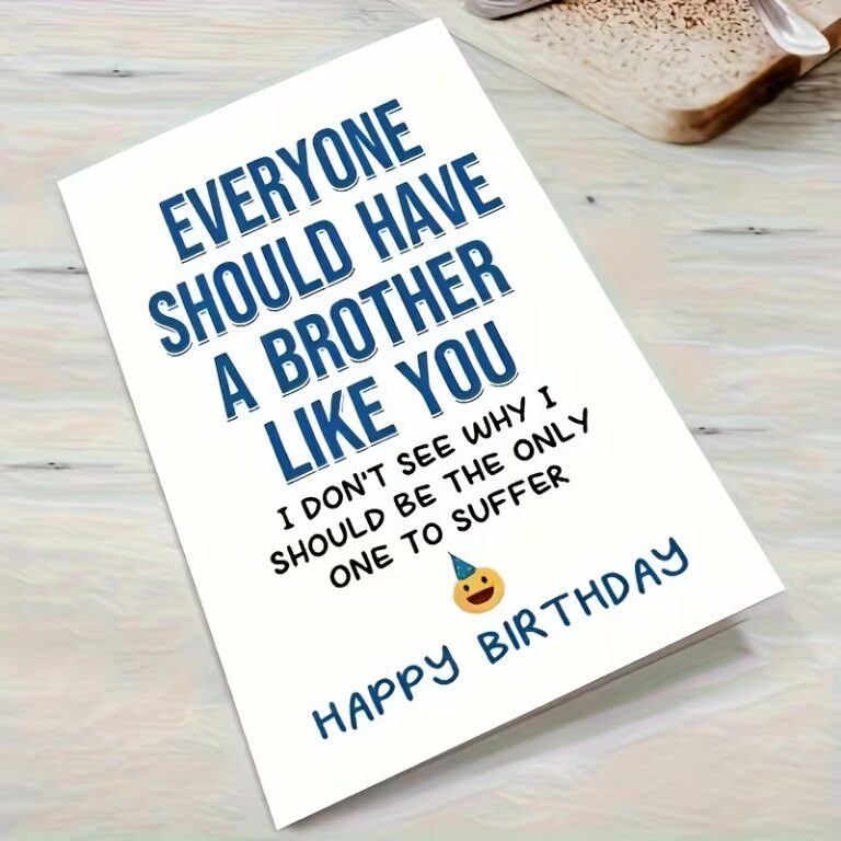 Brother Card – Everyone Should Have a Brother Like You